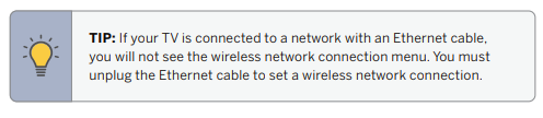 Troubleshooting your Wireless Network Connection on VIZIO TV's