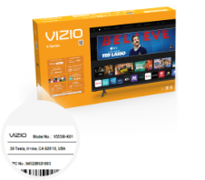 How to Find your TV or Soundbar Serial Number